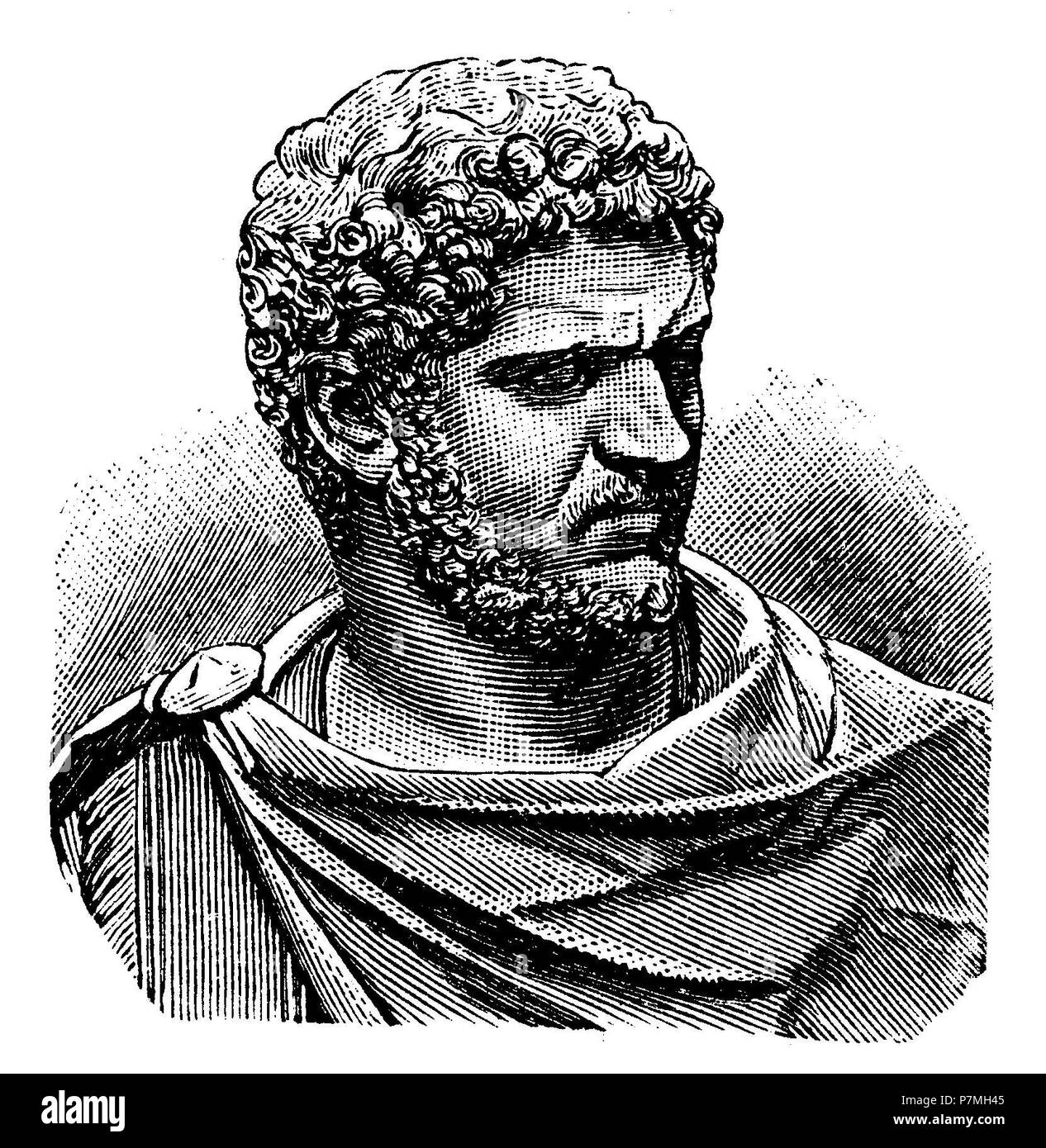 Caracalla portrait hi-res stock photography and images - Alamy