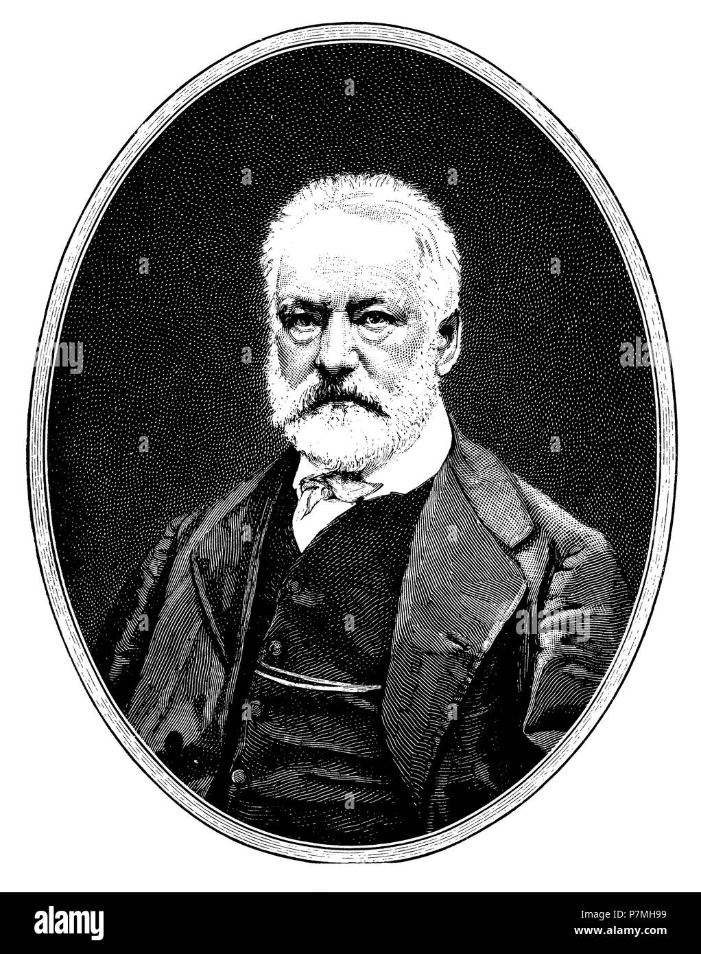 Victor Hugo, 1895 Stock Photo - Alamy