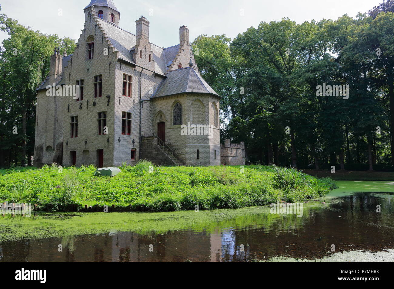 Beauvoorde Castle, Belgium Stock Photo - Alamy