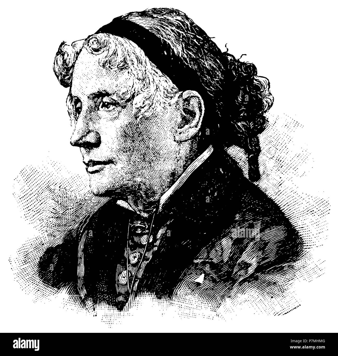 Harriet beecher stowe portrait hi-res stock photography and images - Alamy