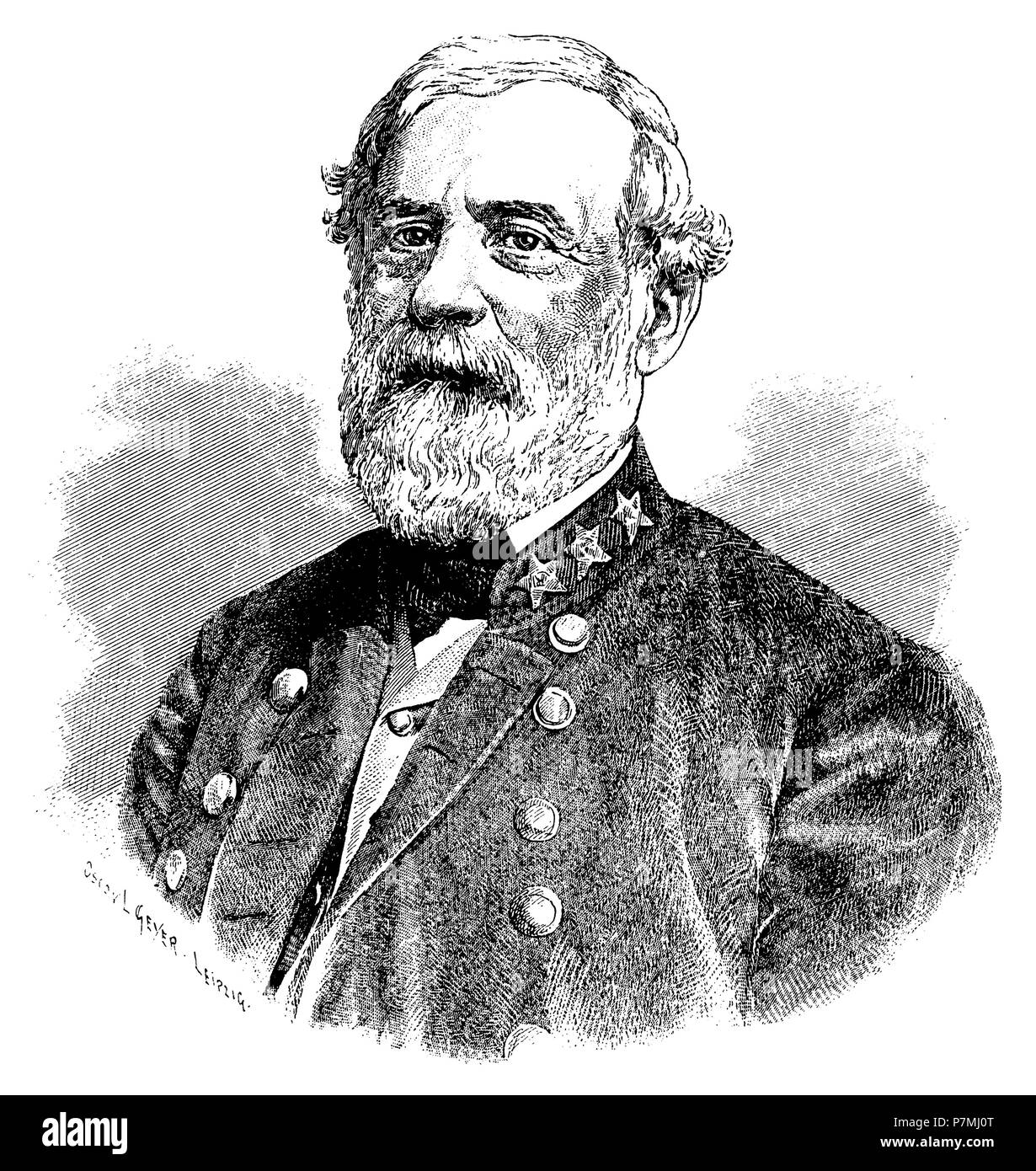 General Robert Lee Stock Photo - Alamy