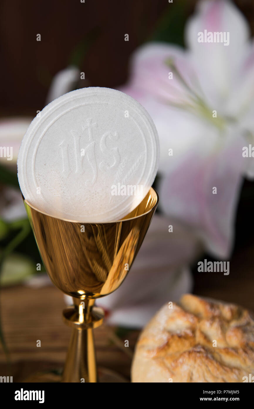 First communion background Stock Photo - Alamy
