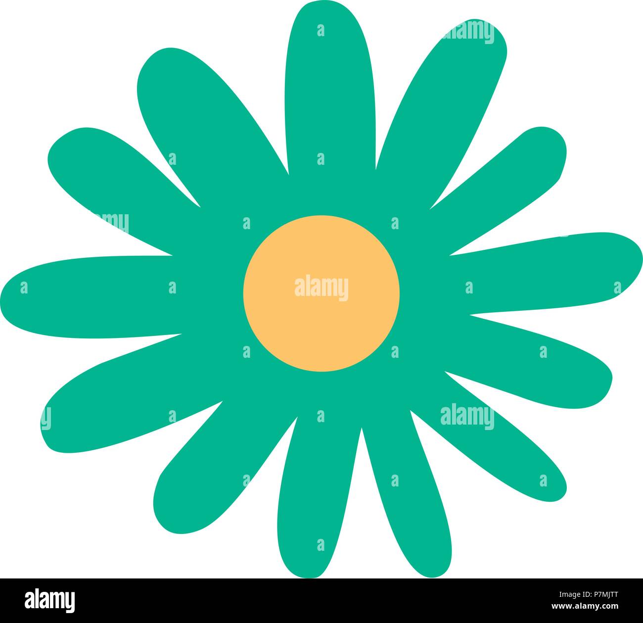 beautiful flower garden icon Stock Vector Image & Art - Alamy