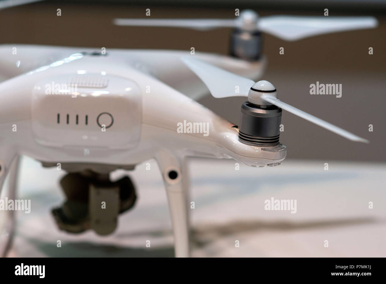 Drone propellers. Close-up photograph Stock Photo - Alamy