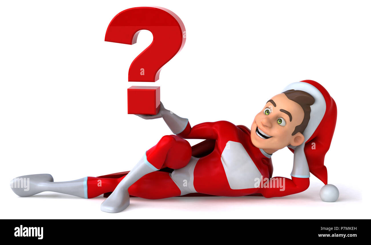 Fun Santa Claus Stock Photo - Alamy