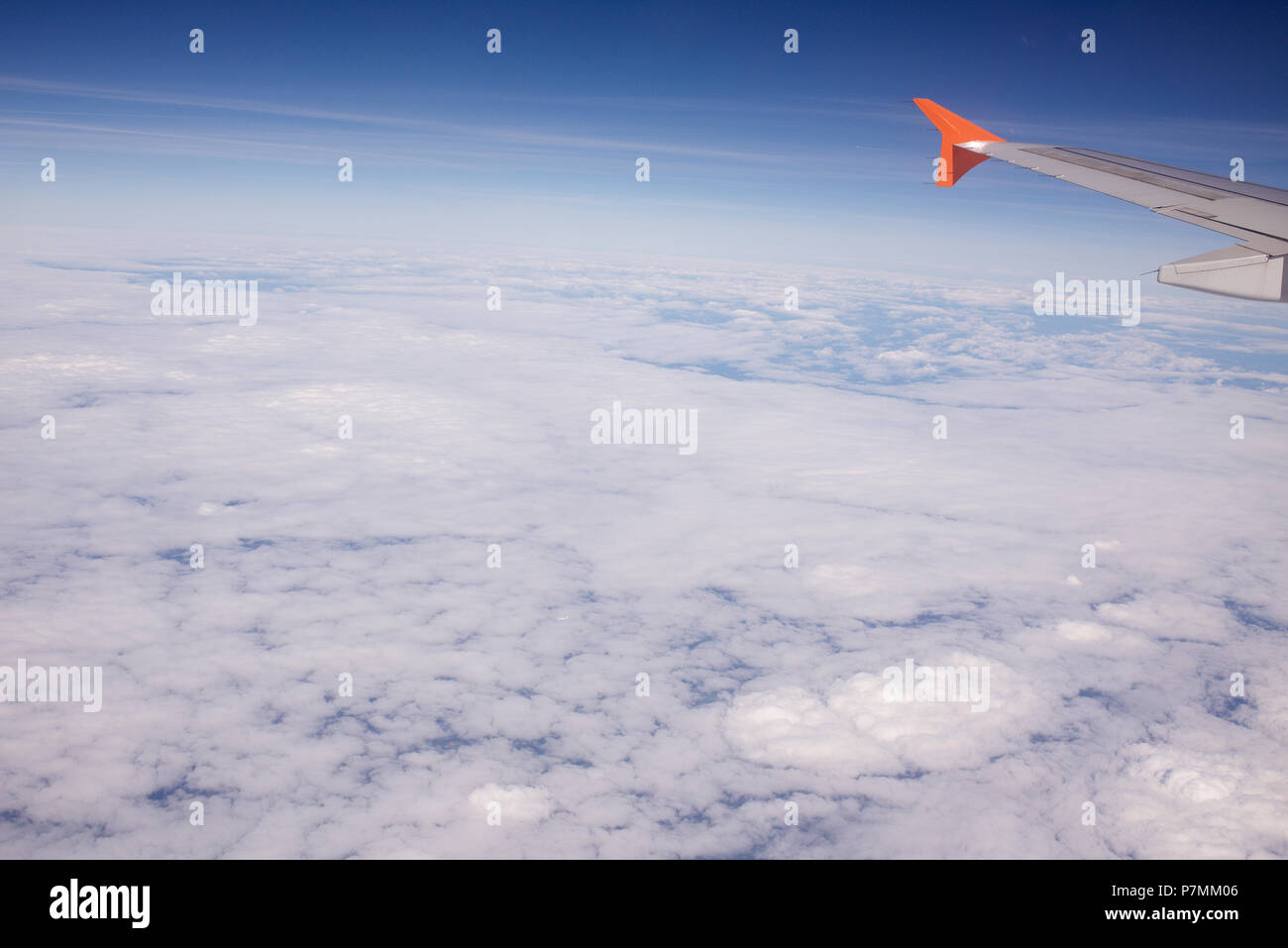 Cloud shapes and patterns viewed from an aircraft Stock Photo - Alamy