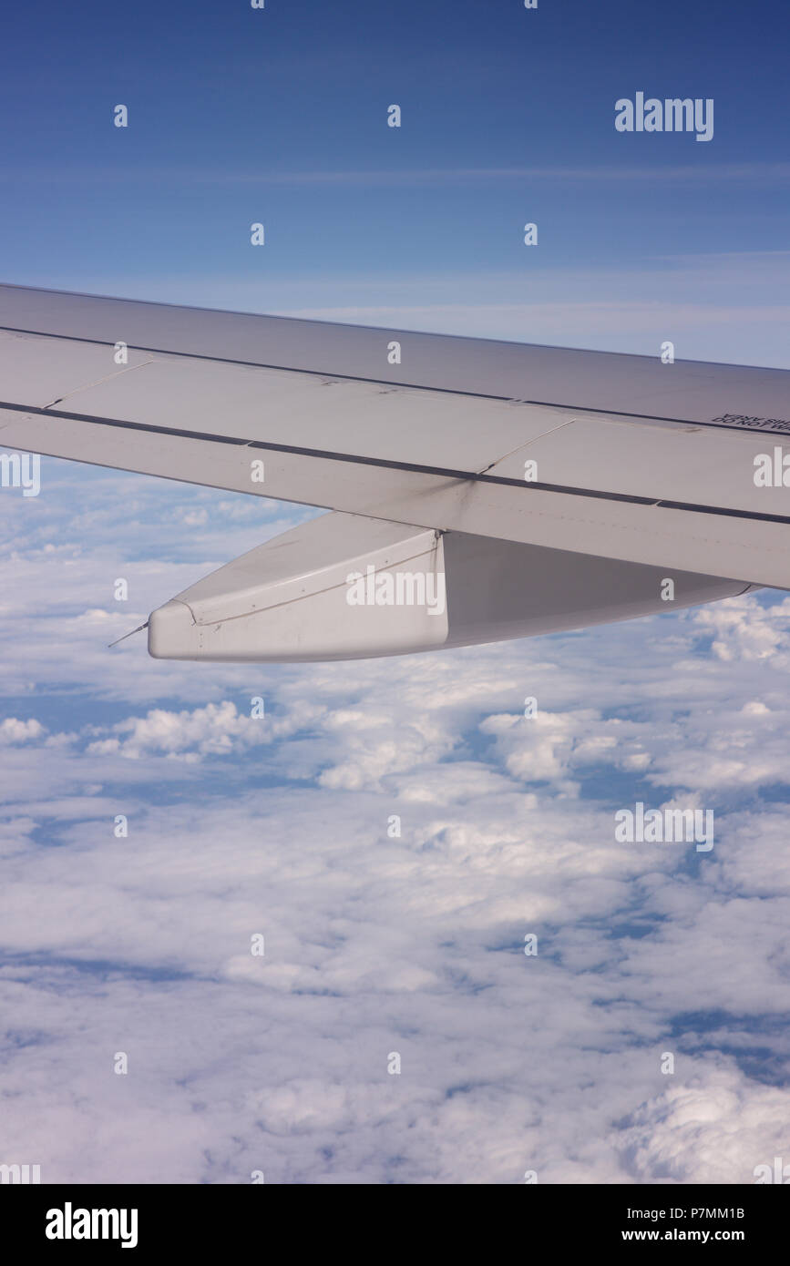 Cloud shapes and patterns viewed from an aircraft Stock Photo - Alamy