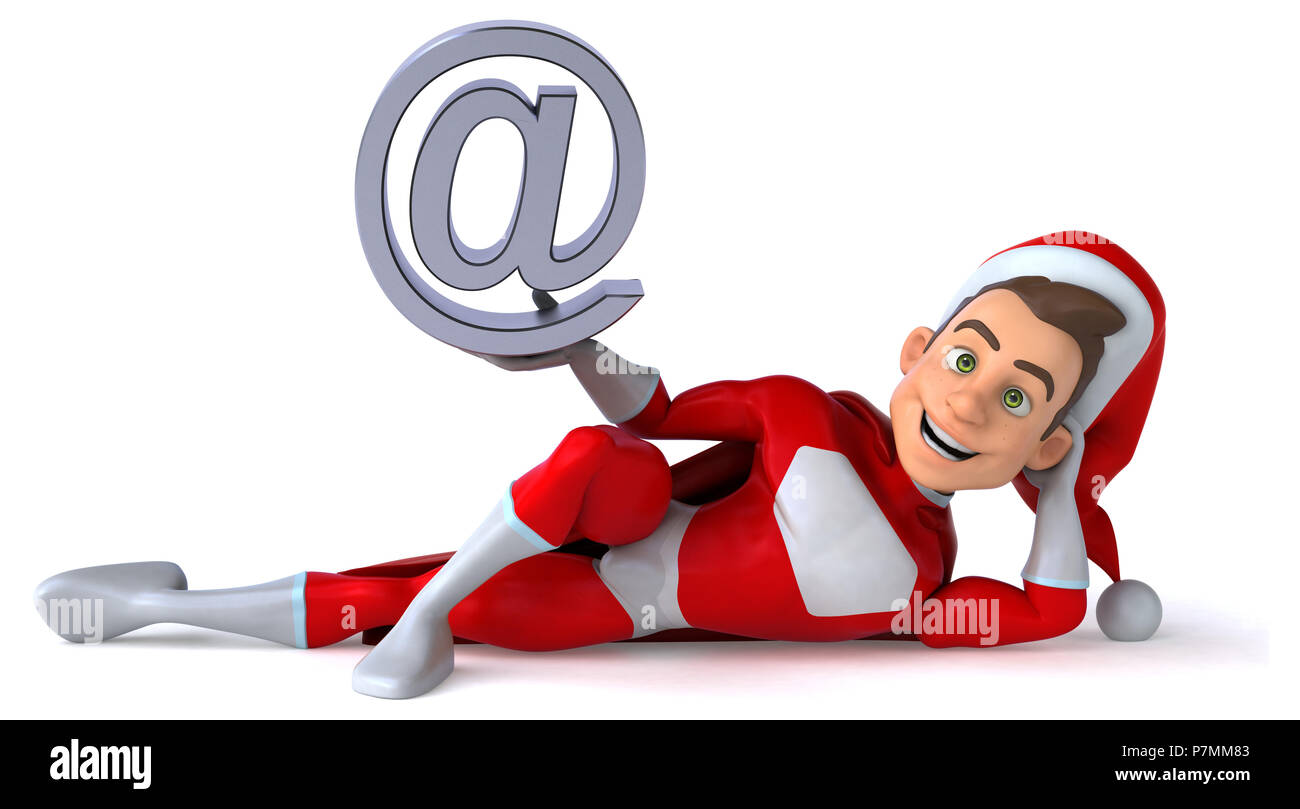 Fun Santa Claus Stock Photo - Alamy