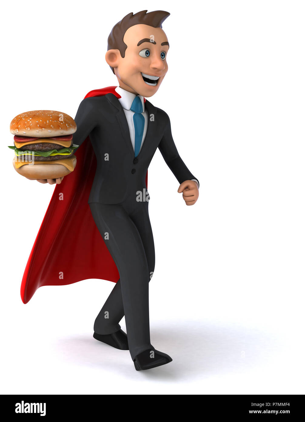 Fun business man Stock Photo - Alamy