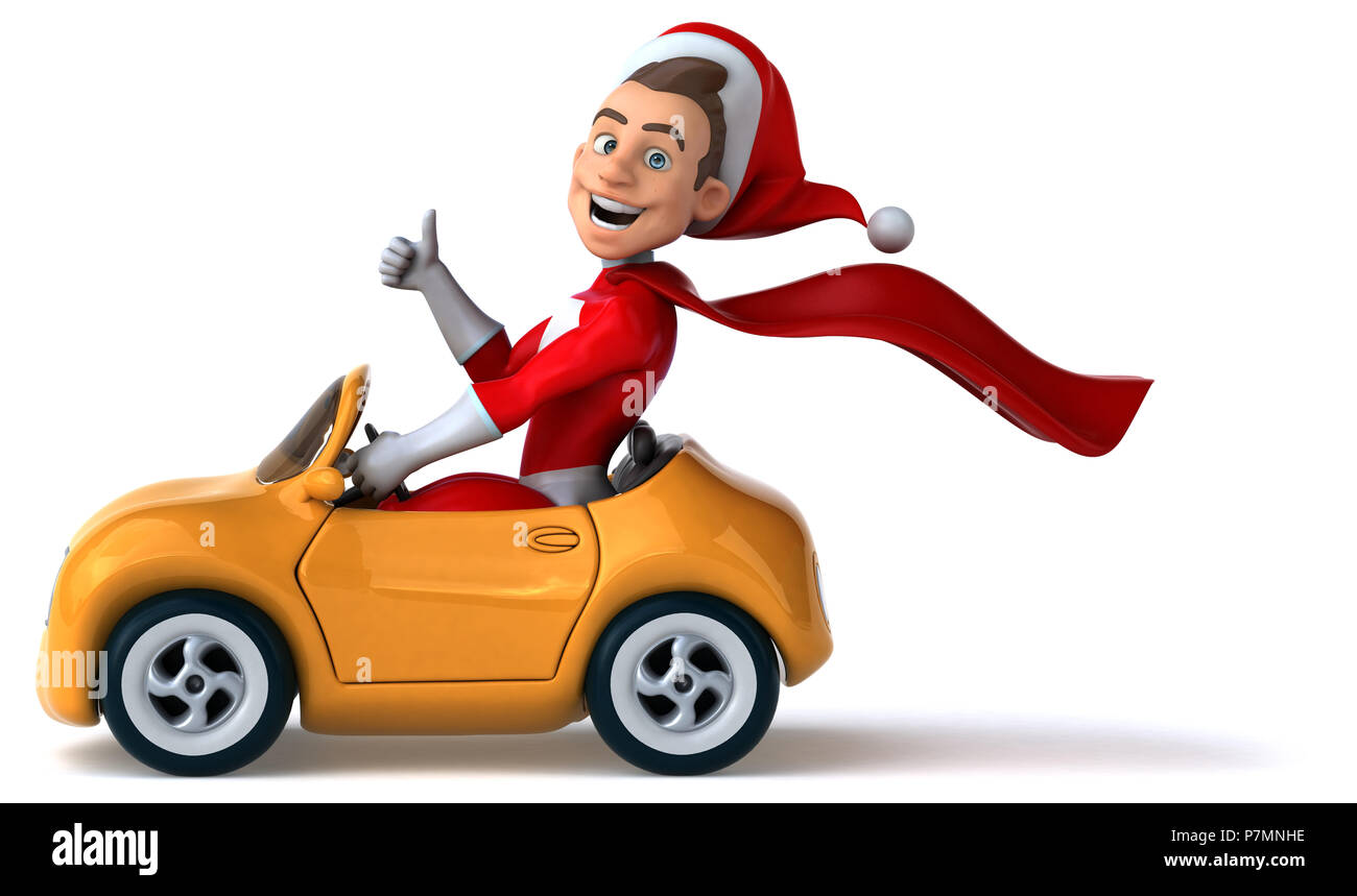 Fun Santa Claus Stock Photo - Alamy