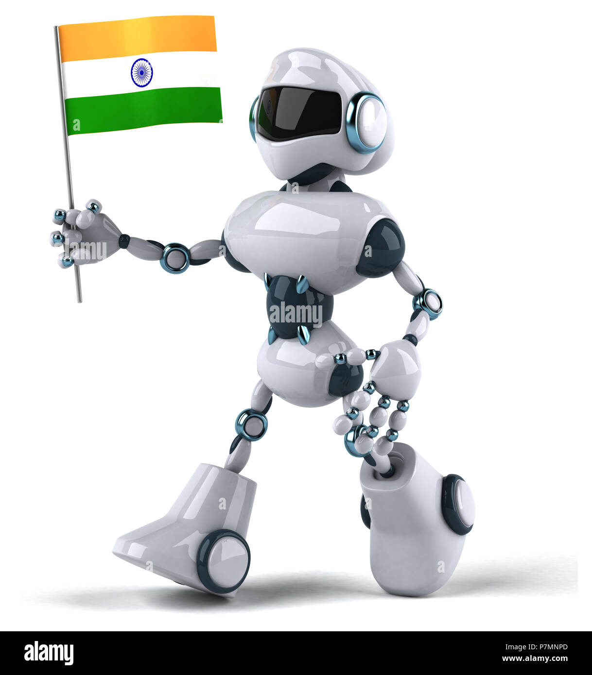 Indian robot technology Cut Out Stock Images & Pictures - Alamy
