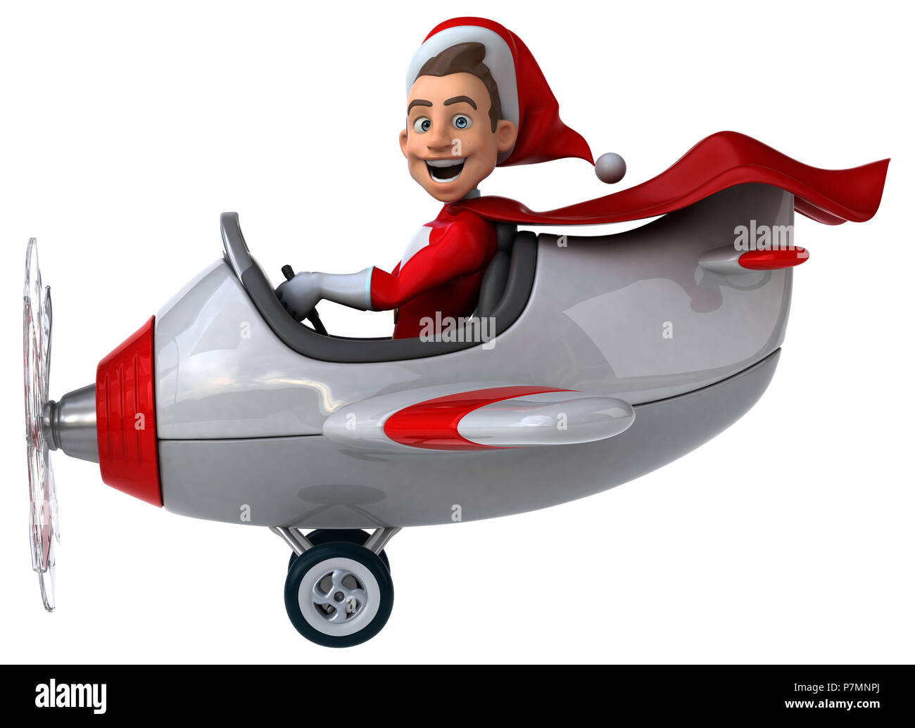 Fun Santa Claus Stock Photo - Alamy