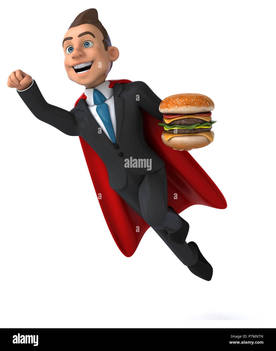Fun business man Stock Photo - Alamy