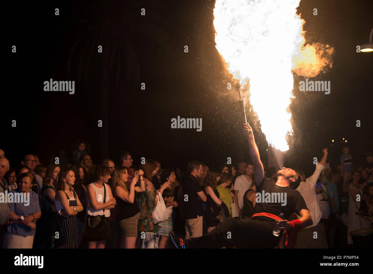 Fire eating circus hi-res stock photography and images - Alamy