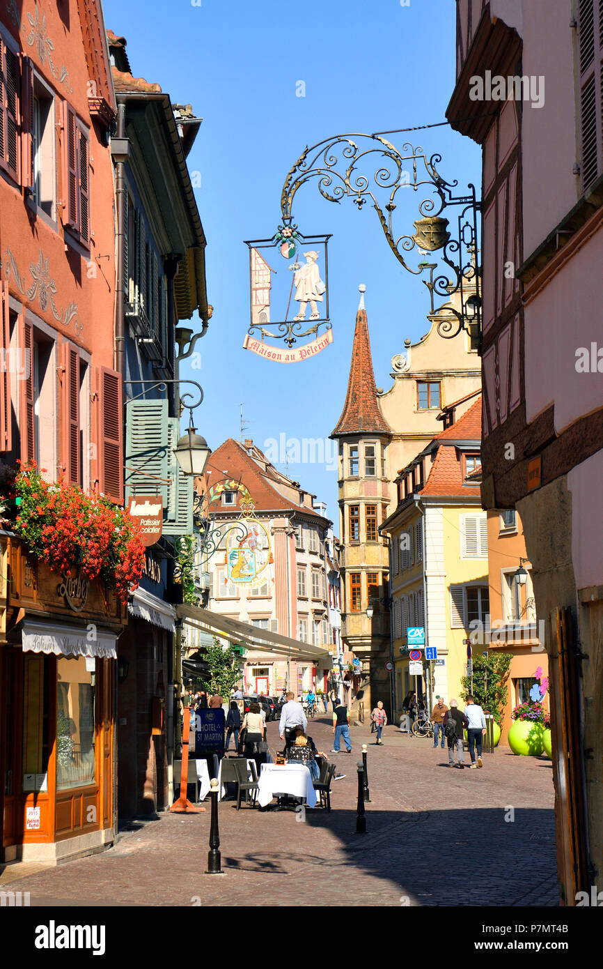 Alsace wine route colmar france hi-res stock photography and images - Alamy
