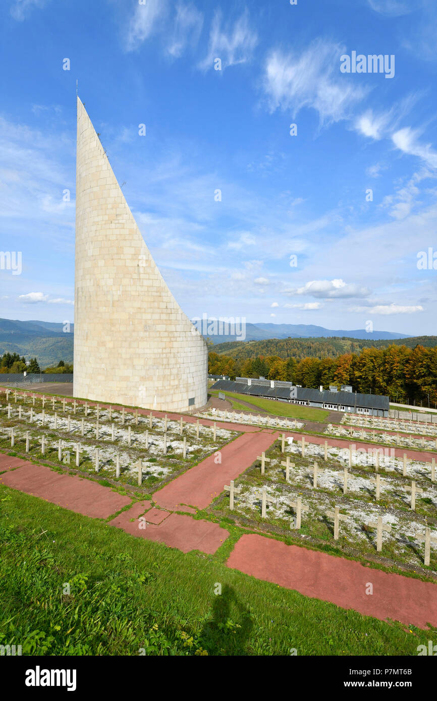 France, Bas Rhin, Natzwiller, Le Struthof former Nazi Concentration ...
