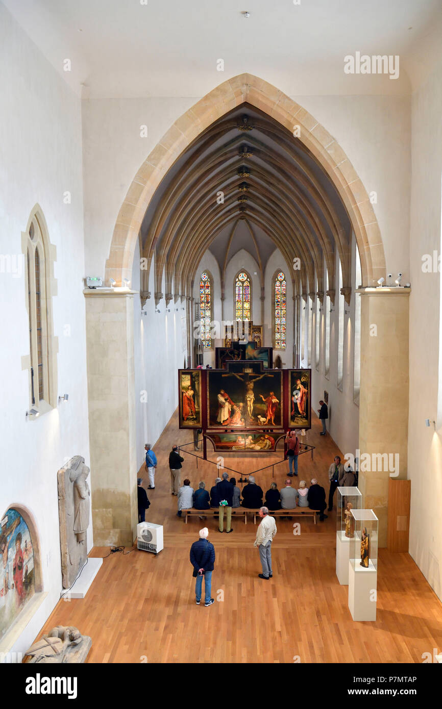 France, Haut Rhin, Alsace Wine Route, Colmar, Unterlinden Museum ...