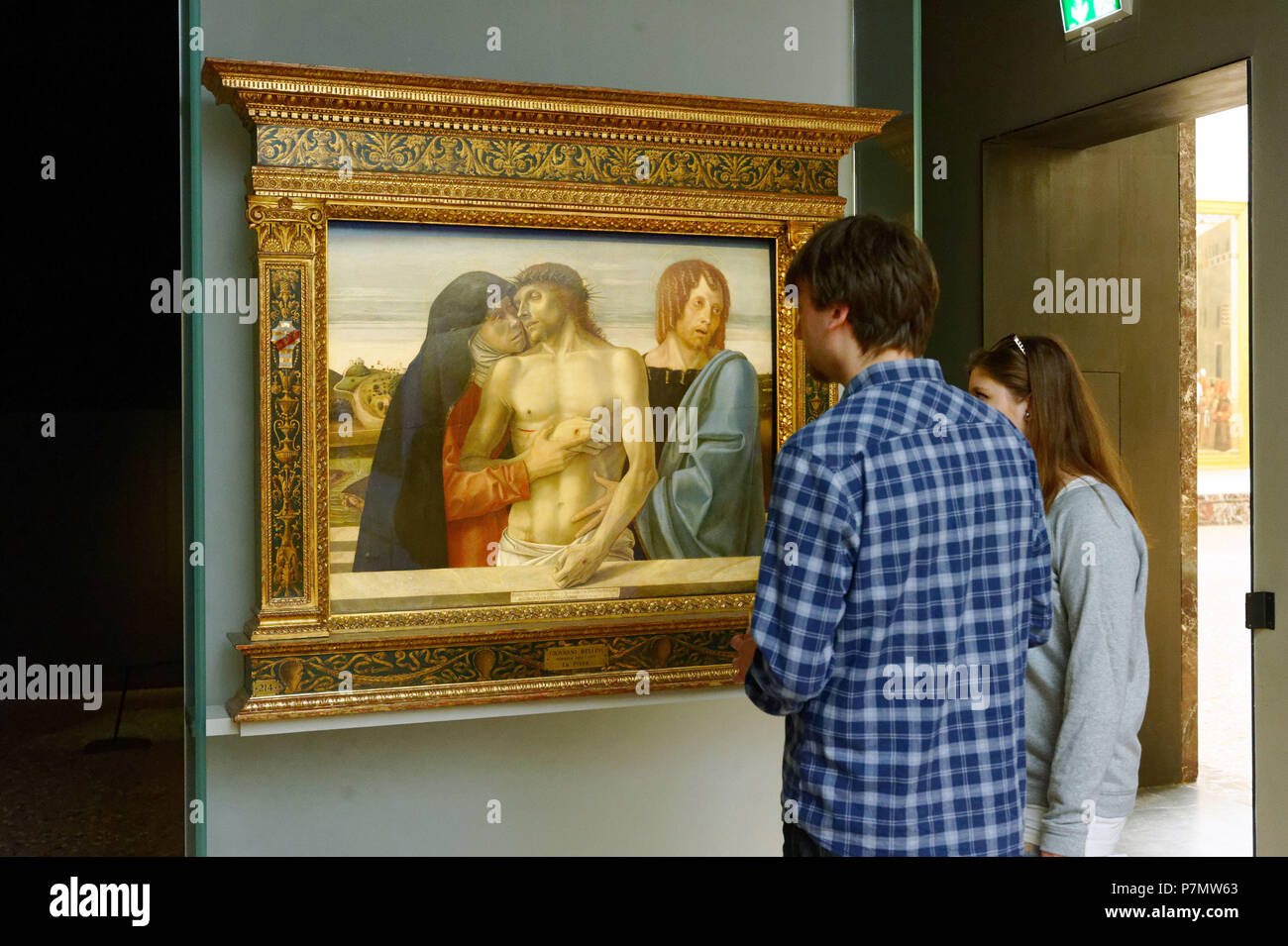 Italy, Lombardy, Milan, baroque palace Brera, Brera Pinacoteca ...