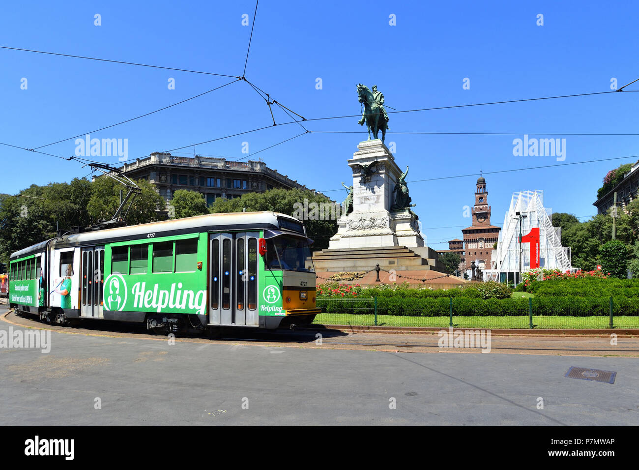 Milan water tower hi-res stock photography and images - Alamy