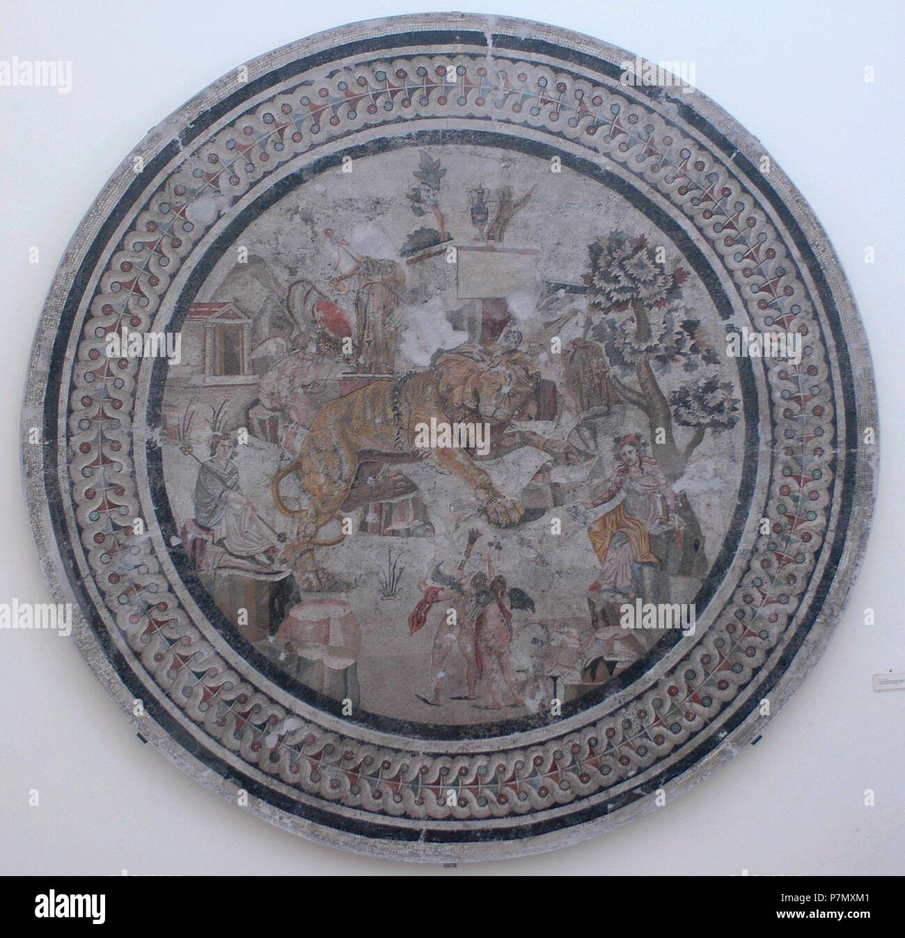 MOSAICO POMPEYANO PROCEDENTE DE LA CASA DEL CENTAURO. Location ...