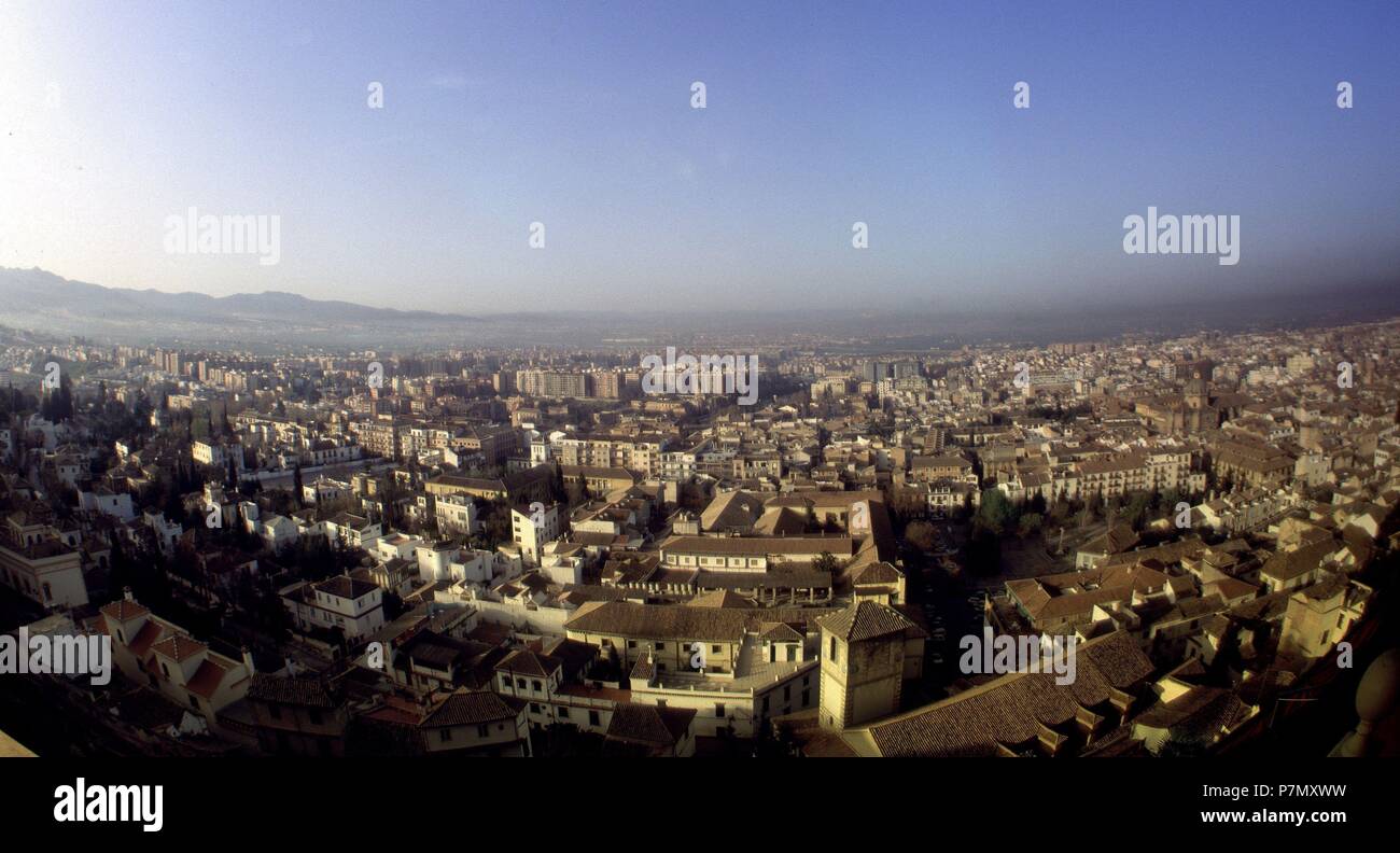 Granada panoramica hi-res stock photography and images - Alamy