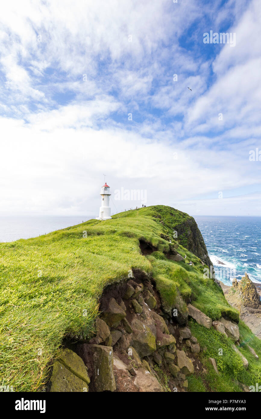 Mykines holmur lighthouse hi-res stock photography and images - Alamy