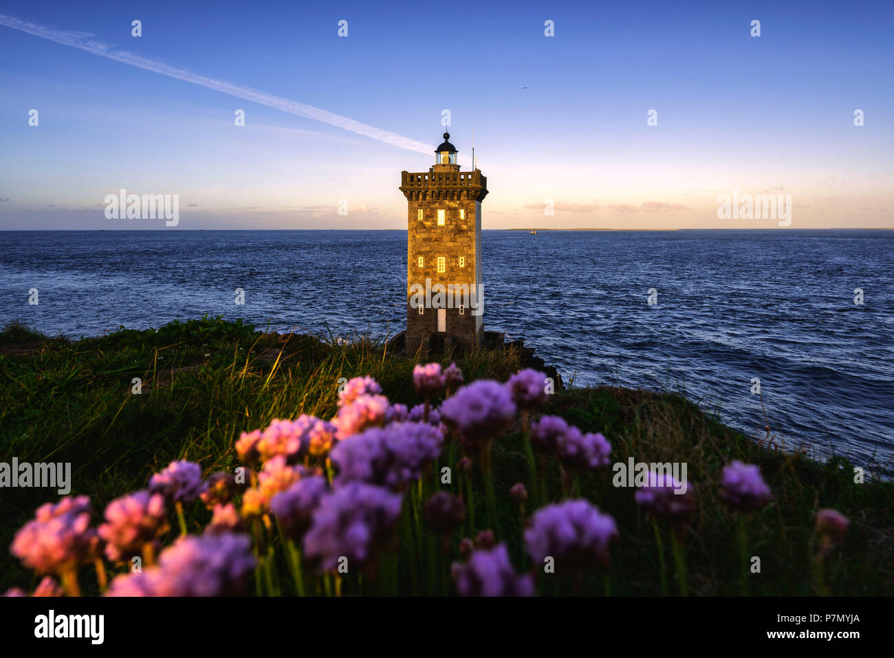 Kermorvan lighthouse hi-res stock photography and images - Alamy