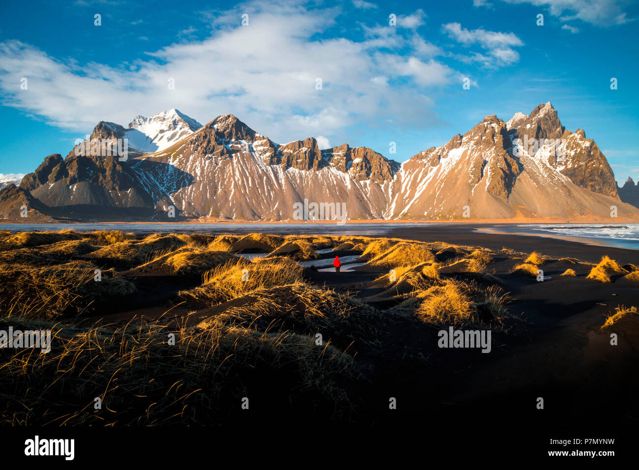 Stokksnes vestrahorn mountains iceland hi-res stock photography and ...