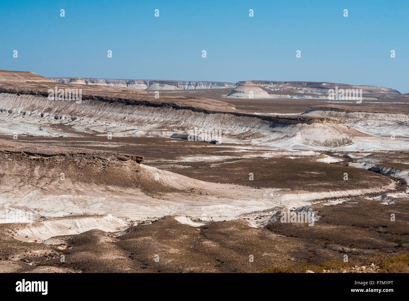 View on the desert of caspian depression hi-res stock photography and ...