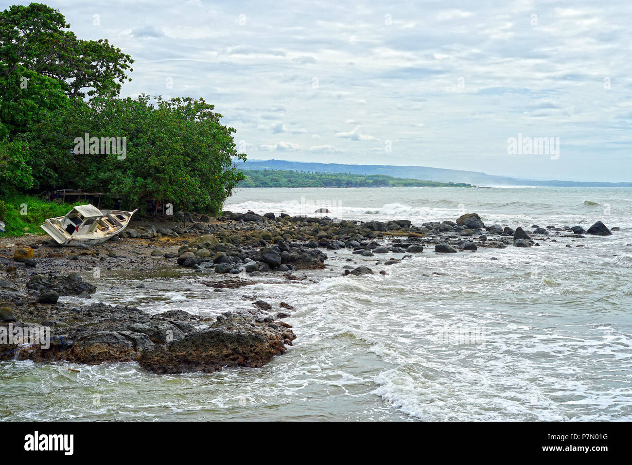 Pantai Jayanti Beach, South Cianjur, West Java, Indonesia Stock Photo ...