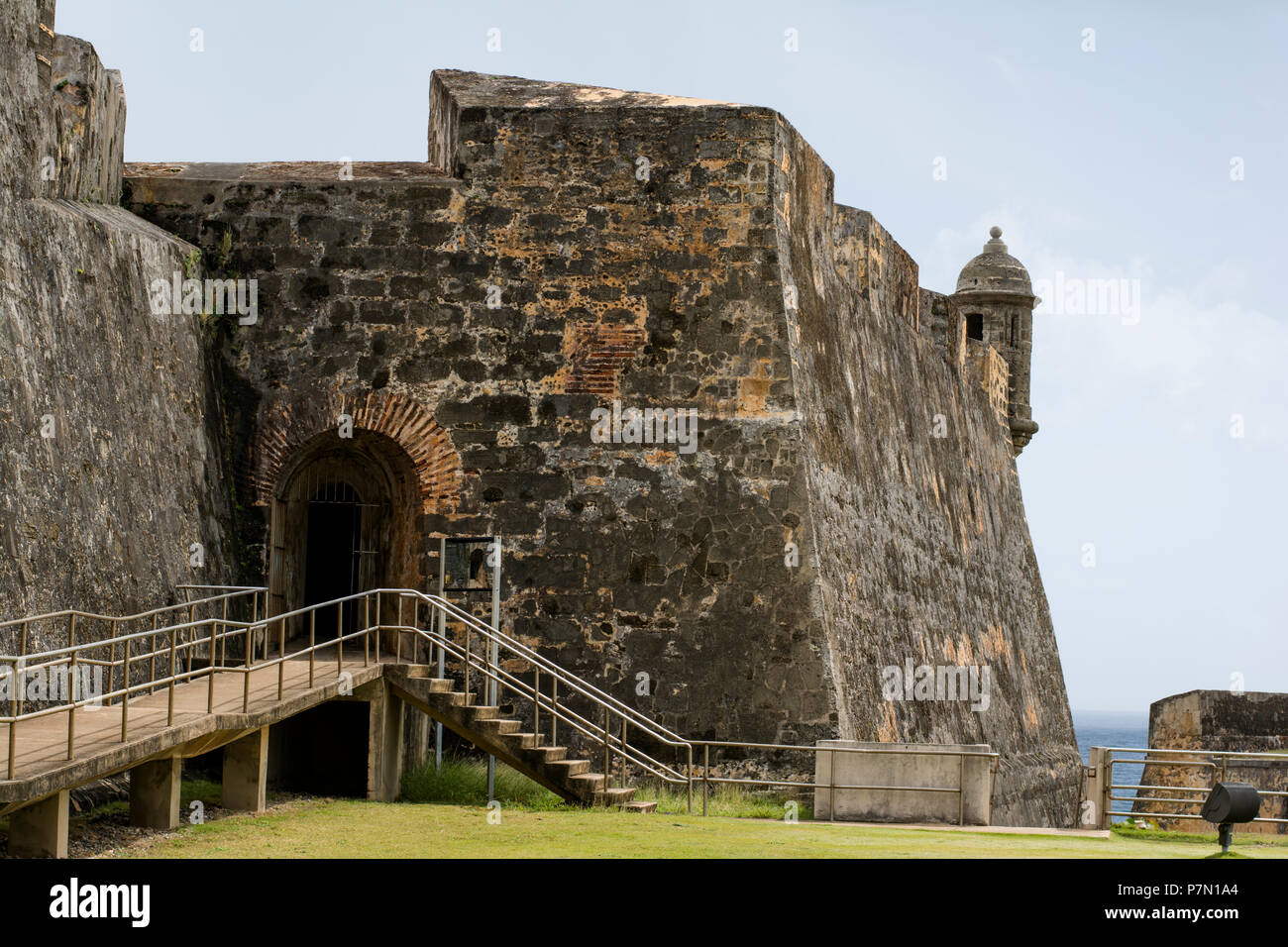 Castillo de San Cristobal in San Juan, Puerto Rico Stock Photo - Alamy