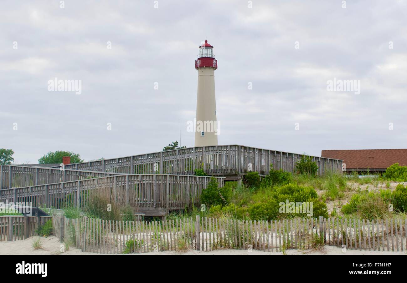 cape may lighthouse Stock Photo - Alamy