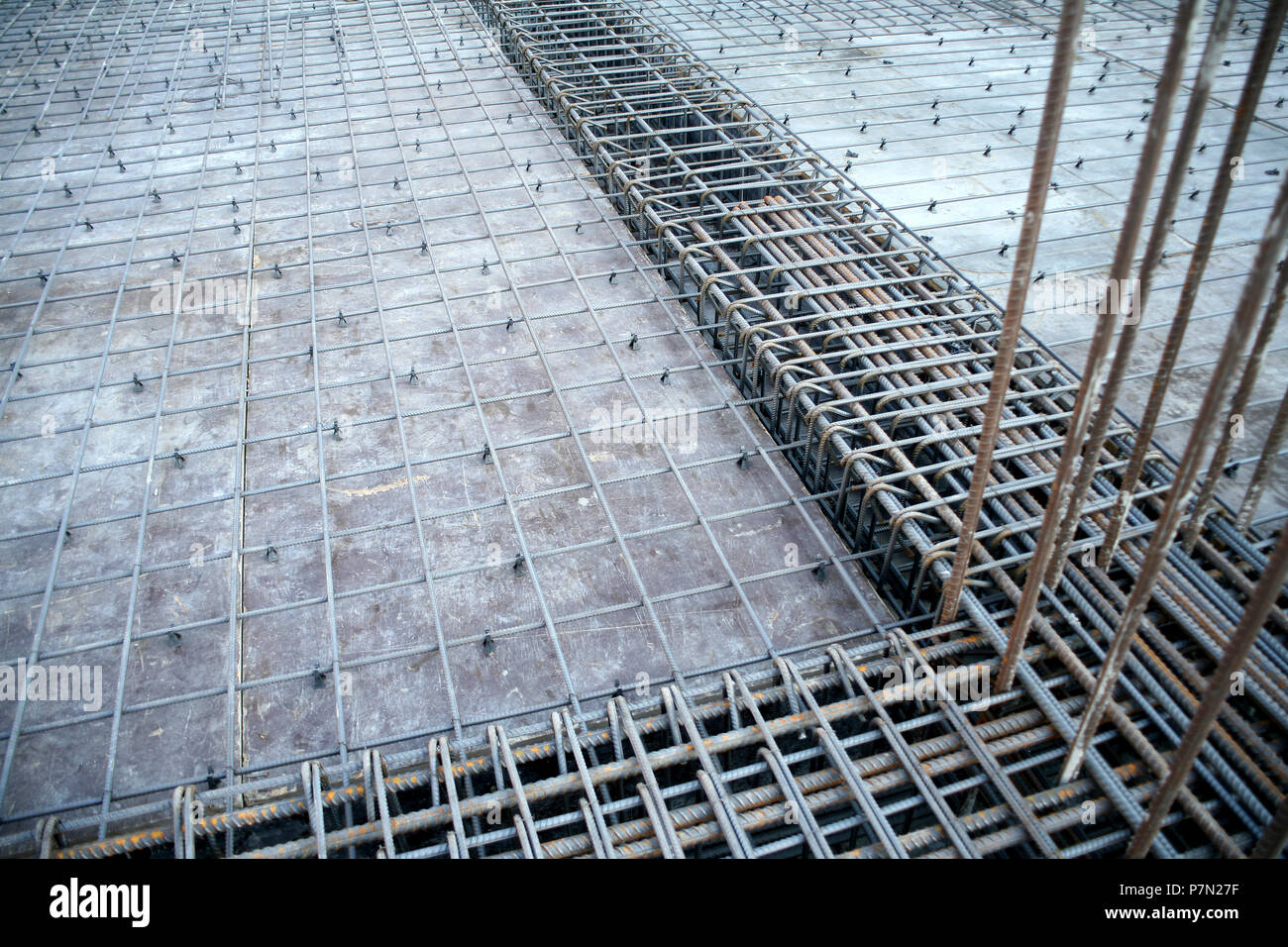 an image of construction zone and building Stock Photo - Alamy