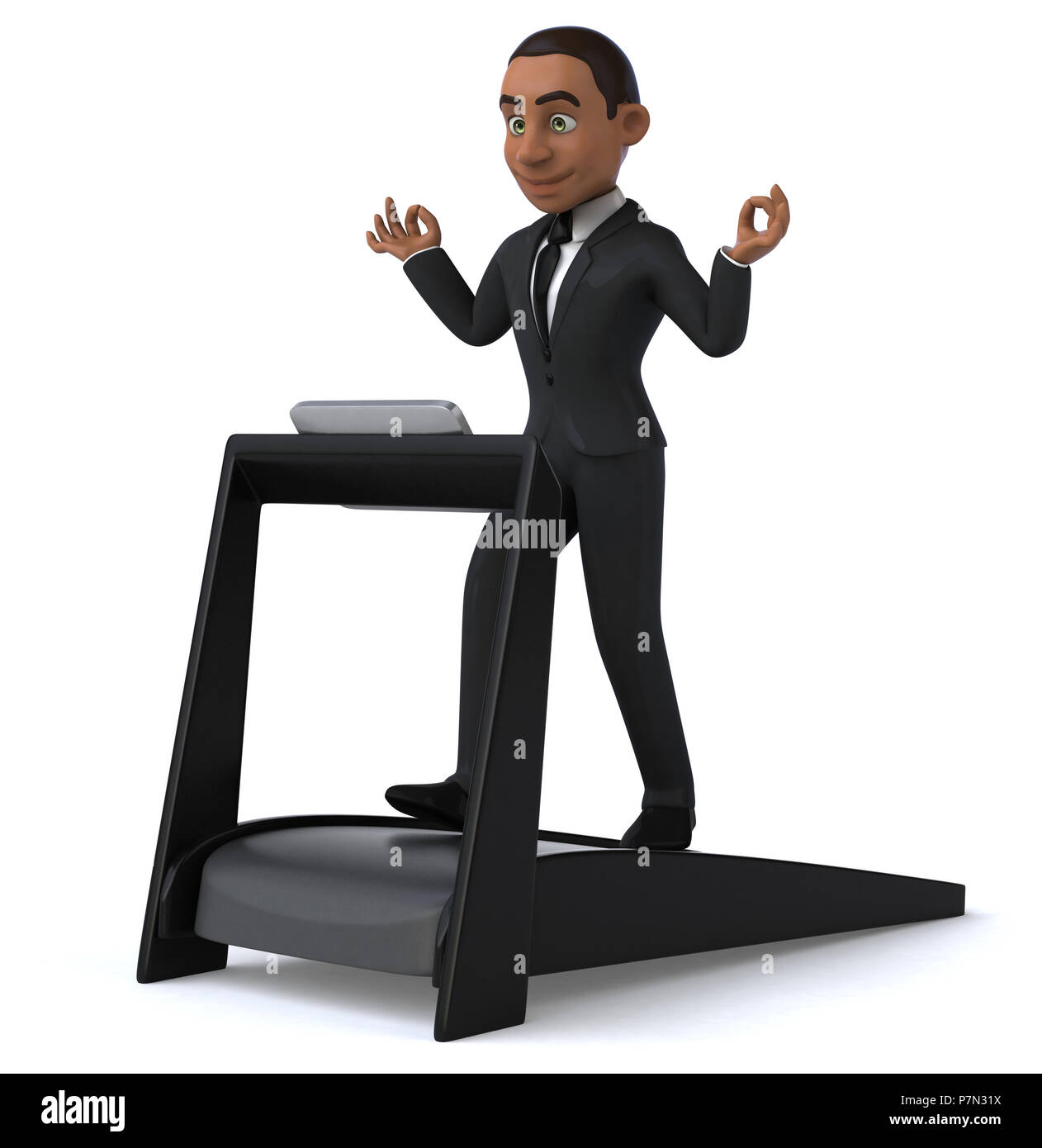 Fun business man Stock Photo - Alamy