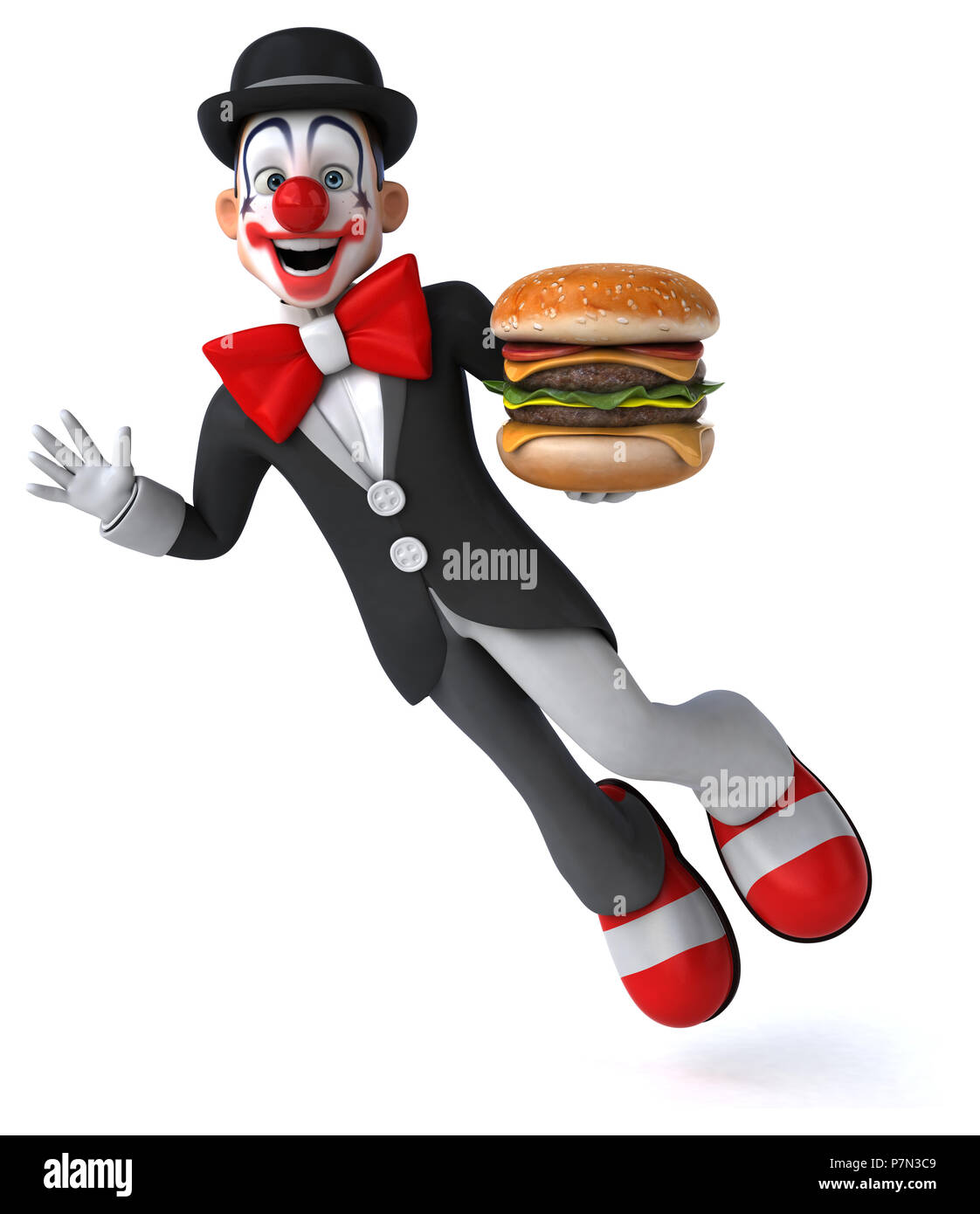 Hamburger happy clown hi-res stock photography and images - Alamy