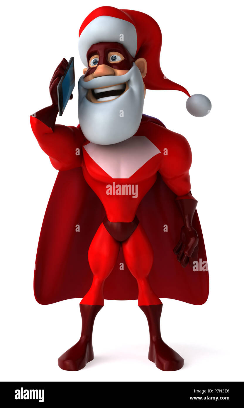 Super santa claus Stock Photo - Alamy