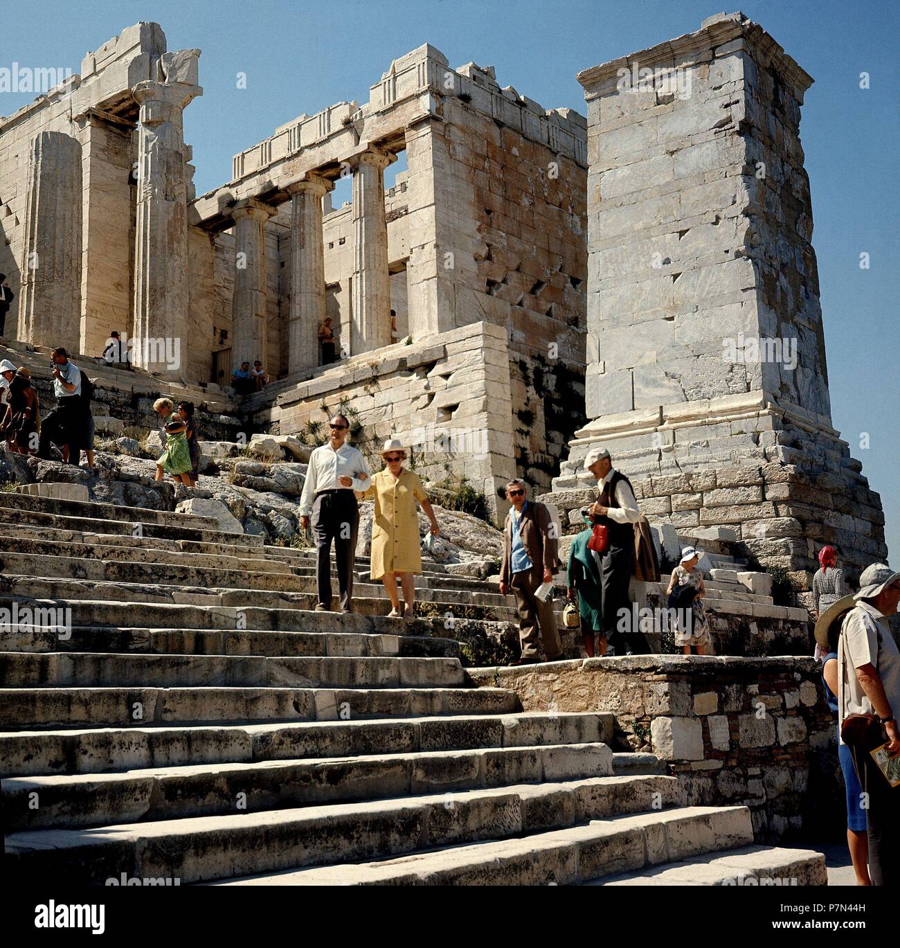 PROPILEOS. Location: ACROPOLIS, ATHENS, GREECE Stock Photo - Alamy