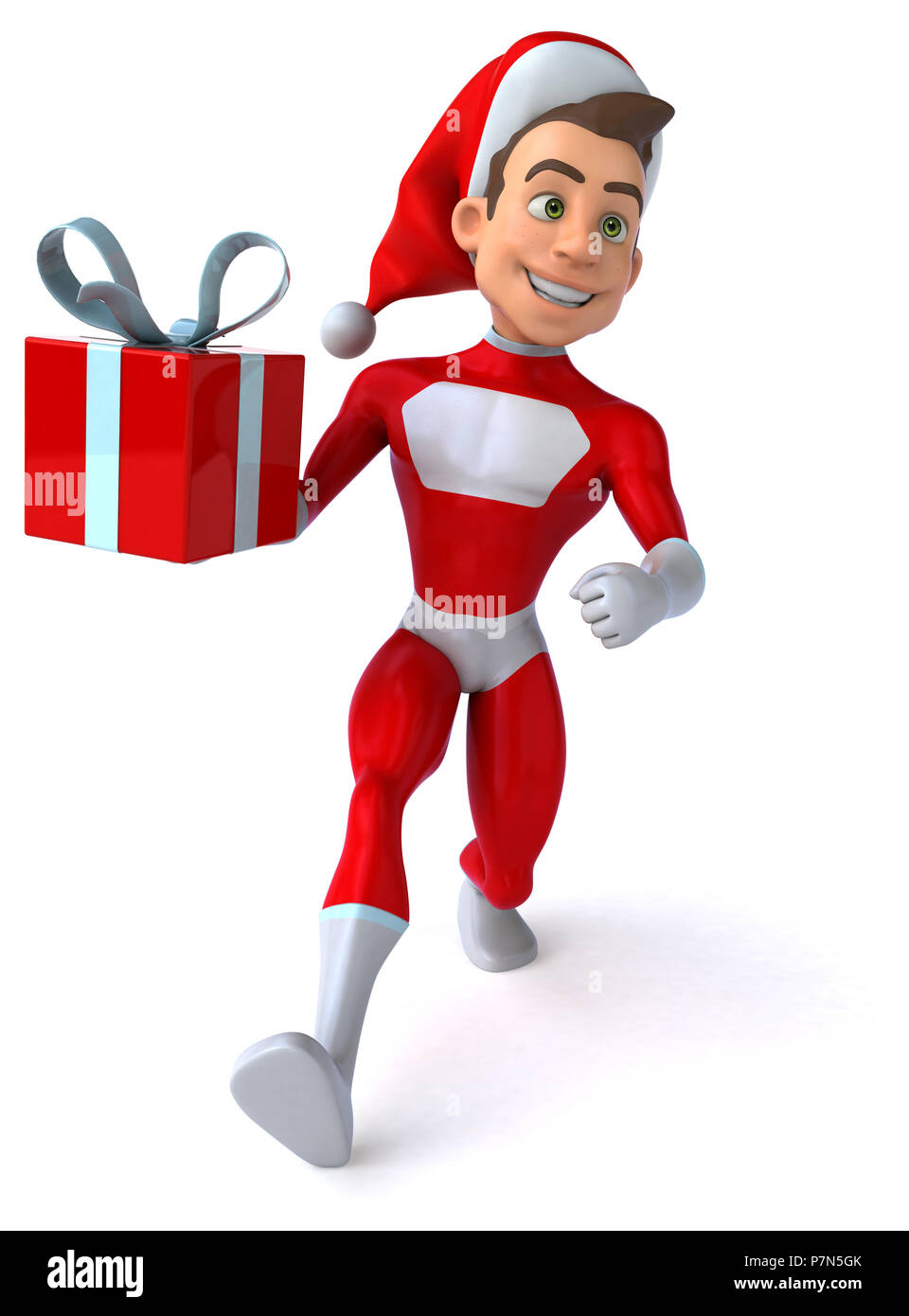 Fun santa claus Stock Photo - Alamy