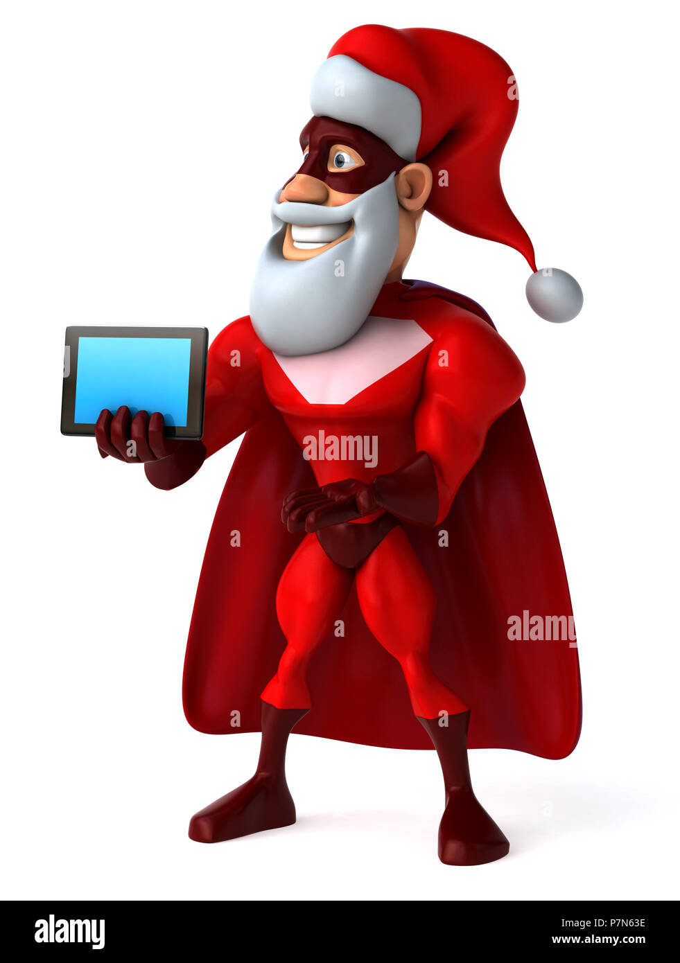 Super santa claus Stock Photo - Alamy