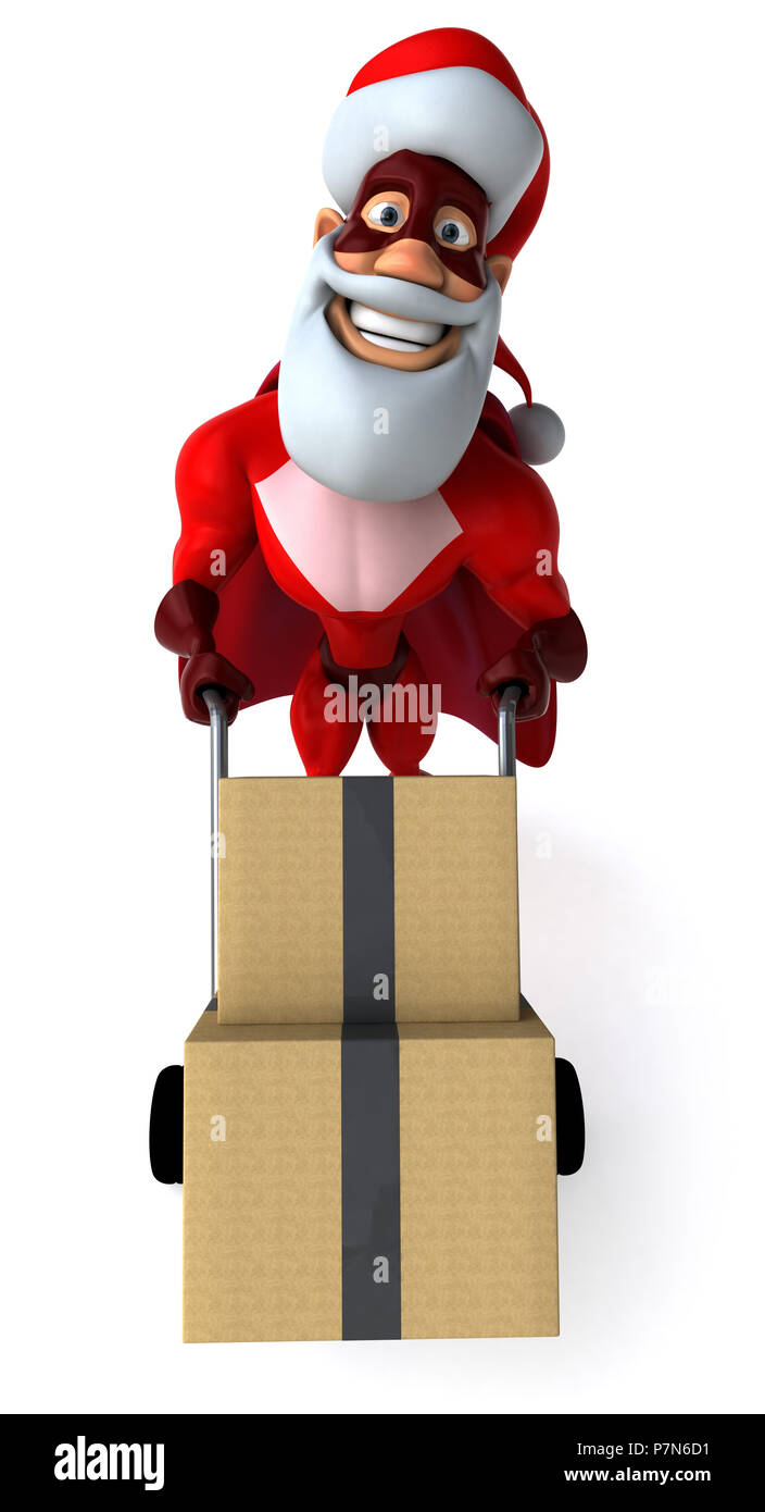 Super santa claus Stock Photo - Alamy