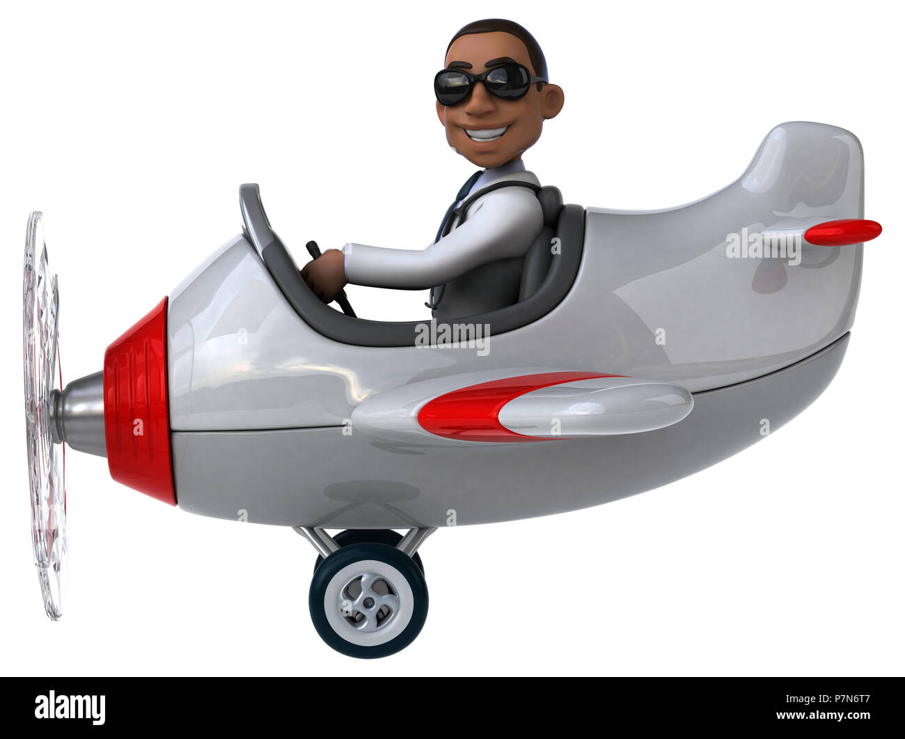 Airplane doctor patient Cut Out Stock Images & Pictures - Alamy