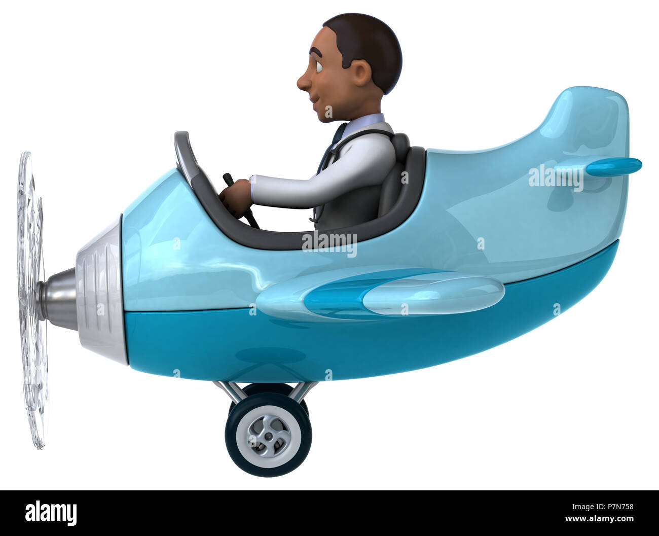 Airplane doctor patient Cut Out Stock Images & Pictures - Alamy