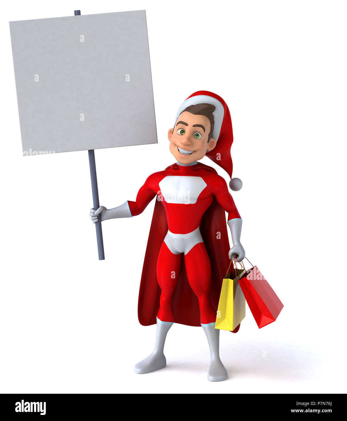 Fun santa claus Stock Photo - Alamy