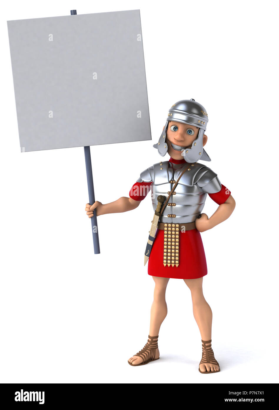 Roman legionary uniform Cut Out Stock Images & Pictures - Alamy
