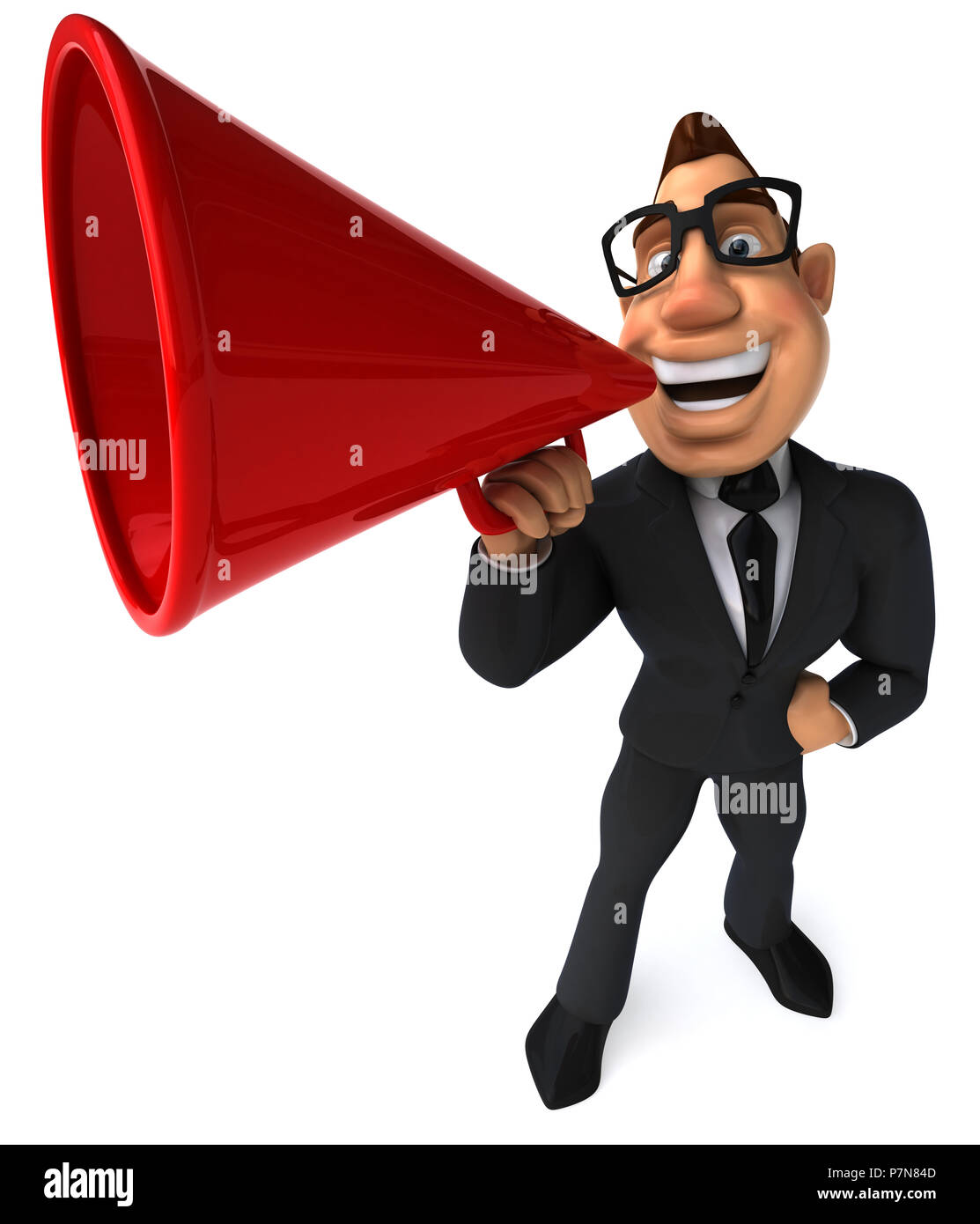 Fun business man Stock Photo - Alamy