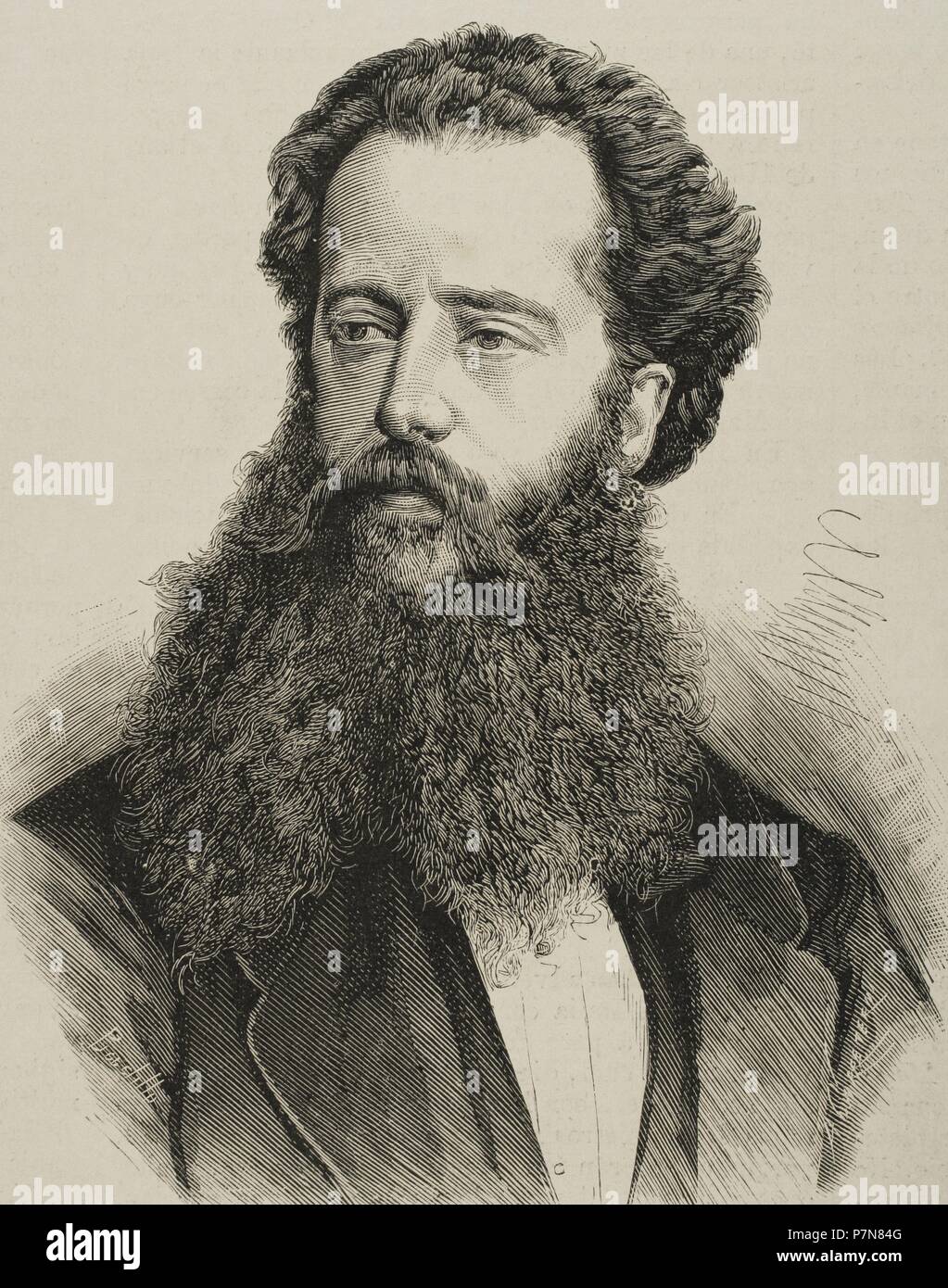 Joaquin Espin y Guillen (1812-1881). Spanish musician, one of the ...