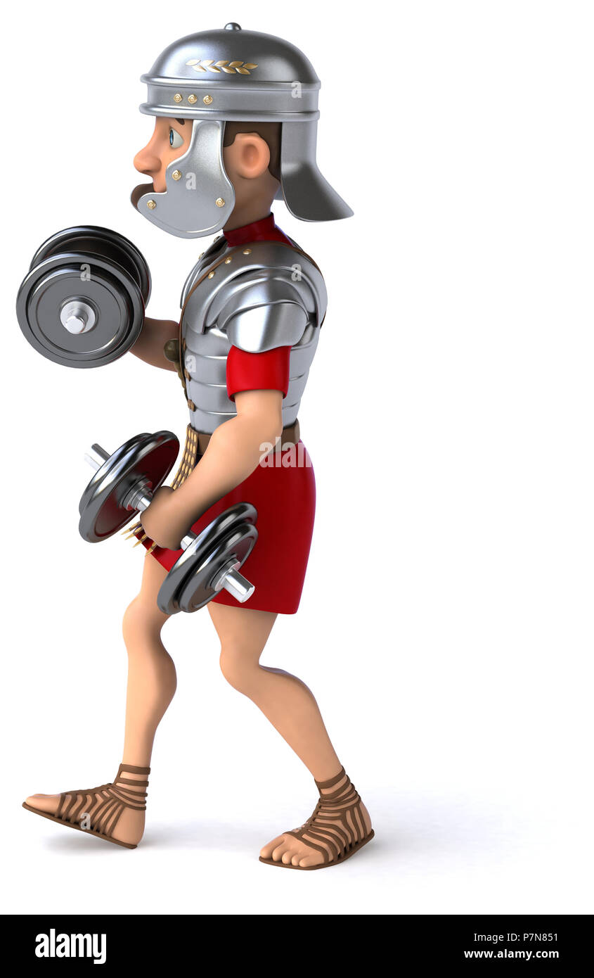 Fun roman soldier Stock Photo - Alamy