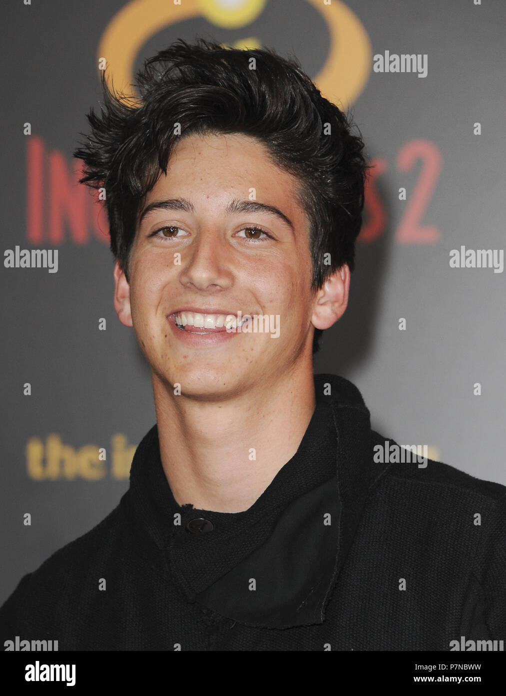 'Incredibles 2' Premiere - Arrivals Featuring: Milo Manheim Where: Los ...
