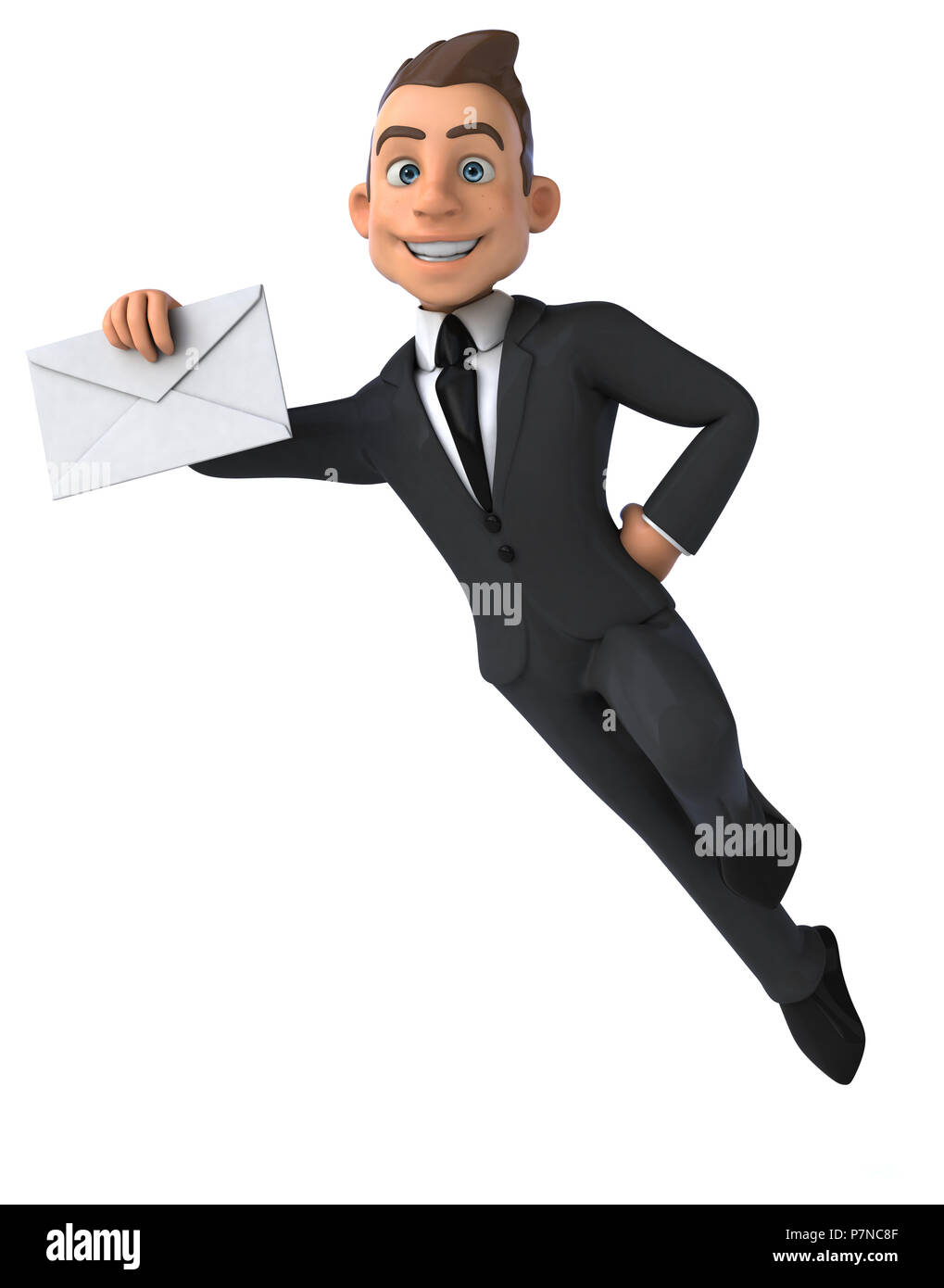 Fun business man Stock Photo - Alamy
