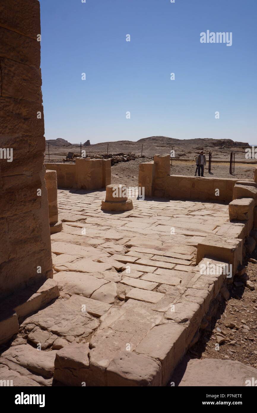 Temple of Amenhotep III, Elkab, Egypt. Dedicated mainly to the goddess ...